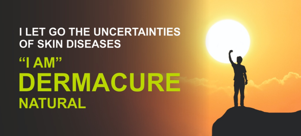 DERMACURE NATURAL is a polyherbo mineral oil preparation, used as a ...